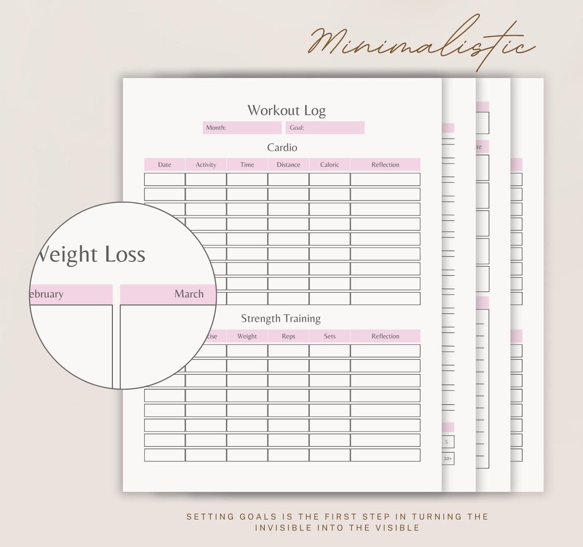 Health and Wellness Planner – Self-care Journal, Habit Tracker and Goal ...