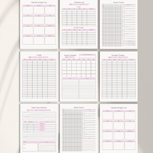 Health and Wellness Planner – Self-care Journal, Habit Tracker and Goal ...