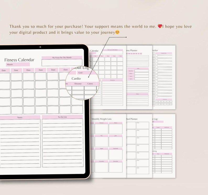 Health and Wellness Planner – Self-care Journal, Habit Tracker and Goal ...