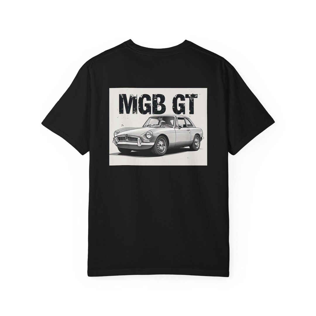 MGB GT Black and White T Shirt - Etsy