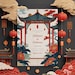 Asian Inspired Wedding Invitation, Elegant Oriental Floral Template ...
