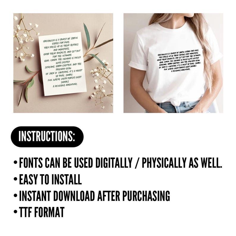 Spooky Halloween Font: Horror Typeface for Cricut & Silhouette - Etsy ...