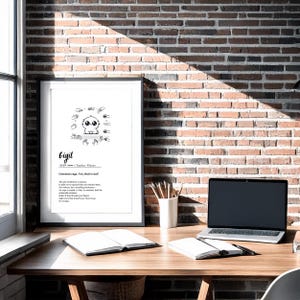 Gigil Definition Wall Art, Filipino Digital Print, Philippines Tagalog ...