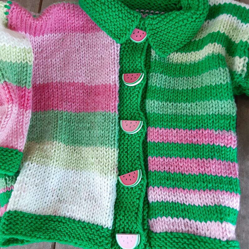 Watermelon Cardigan - Etsy