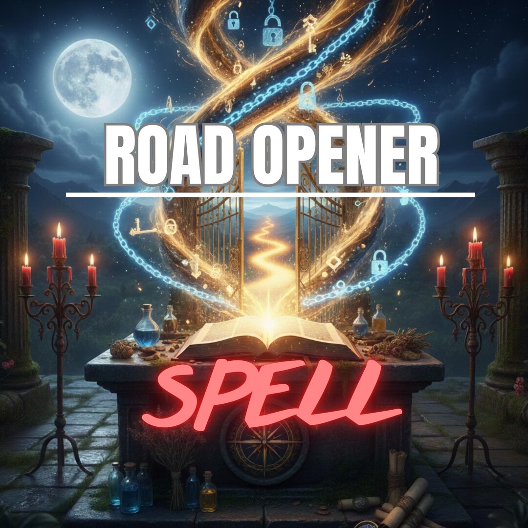 Road Opener Spell • Block Removal and Opportunity Energy Ritual - Etsy