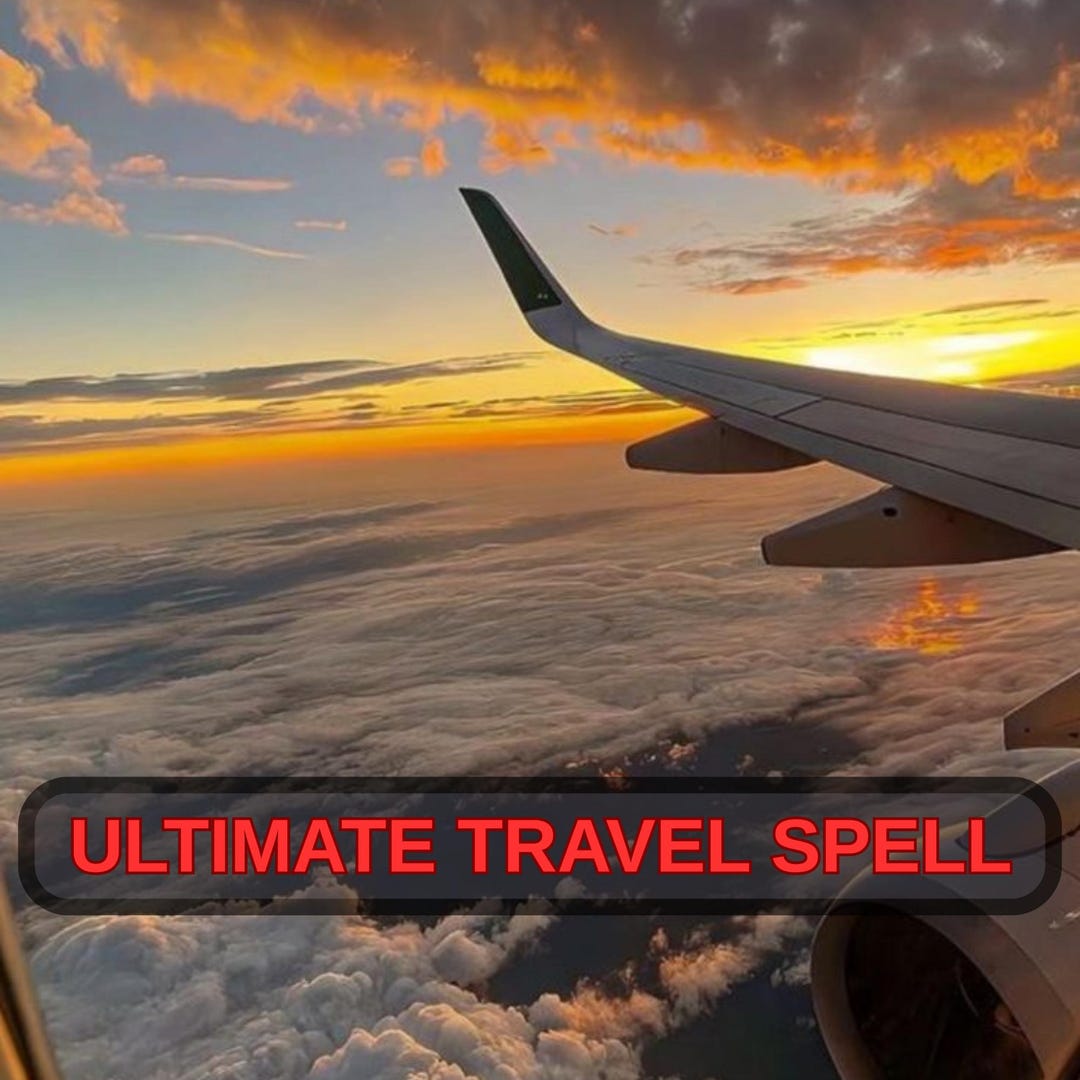 Ultimate Travel Spell • Safe Journey and Smooth Travel Energy Ritual - Etsy