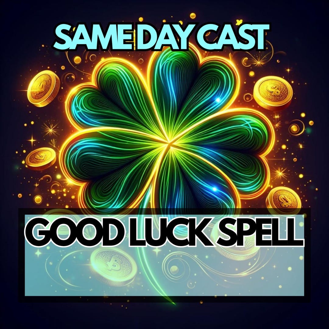 Good Luck Spell – Positive Energy Ritual, Attract Success - Etsy