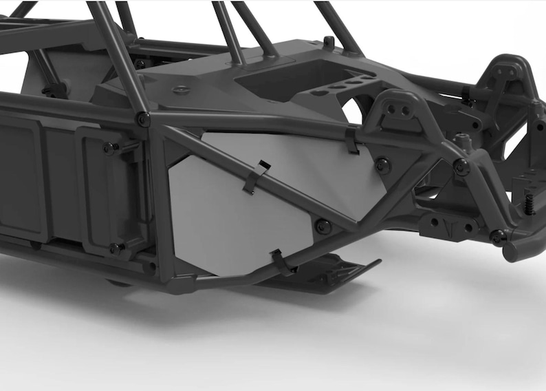 3D Printed ABS-GF Inner Fender Shields for Vanquish H10 Optic RC ...