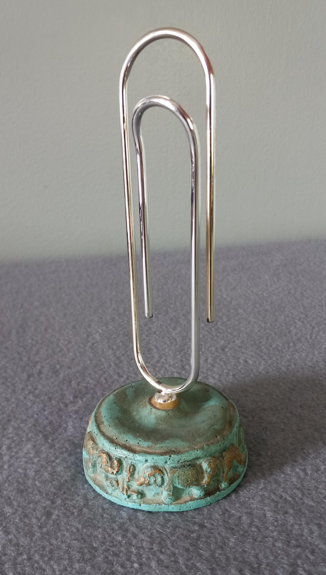 Paperclip Note Holder - Etsy