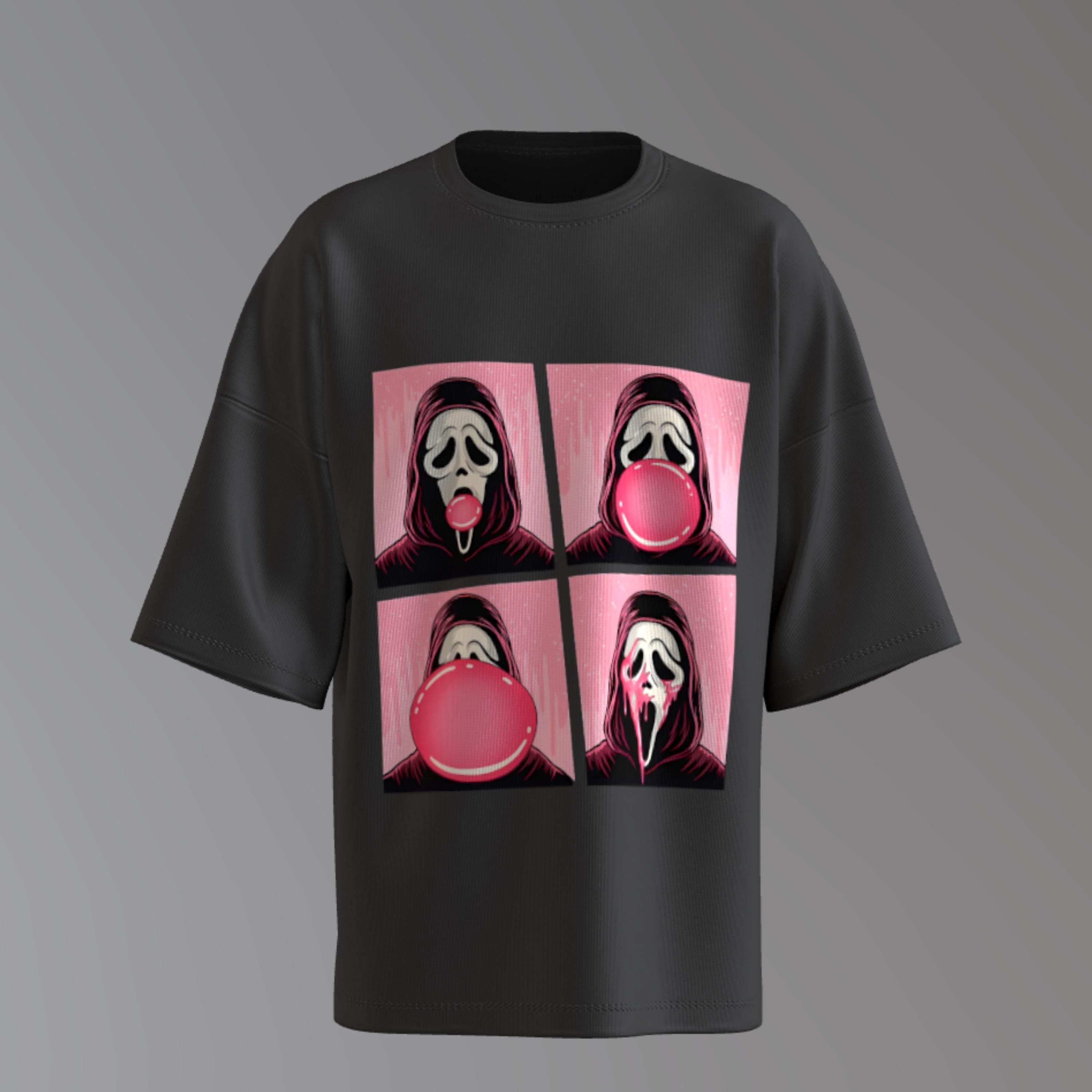 Halloween Horror Characters DTF Transfer: Blowing Bubble Halloween ...