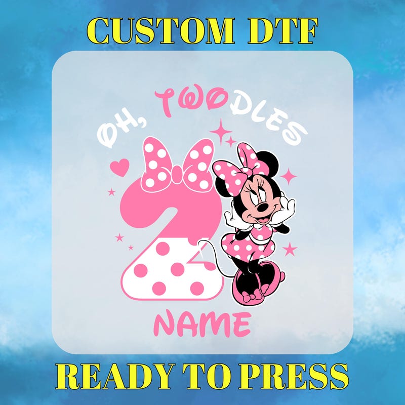 Iron on Decal Twodles - Etsy