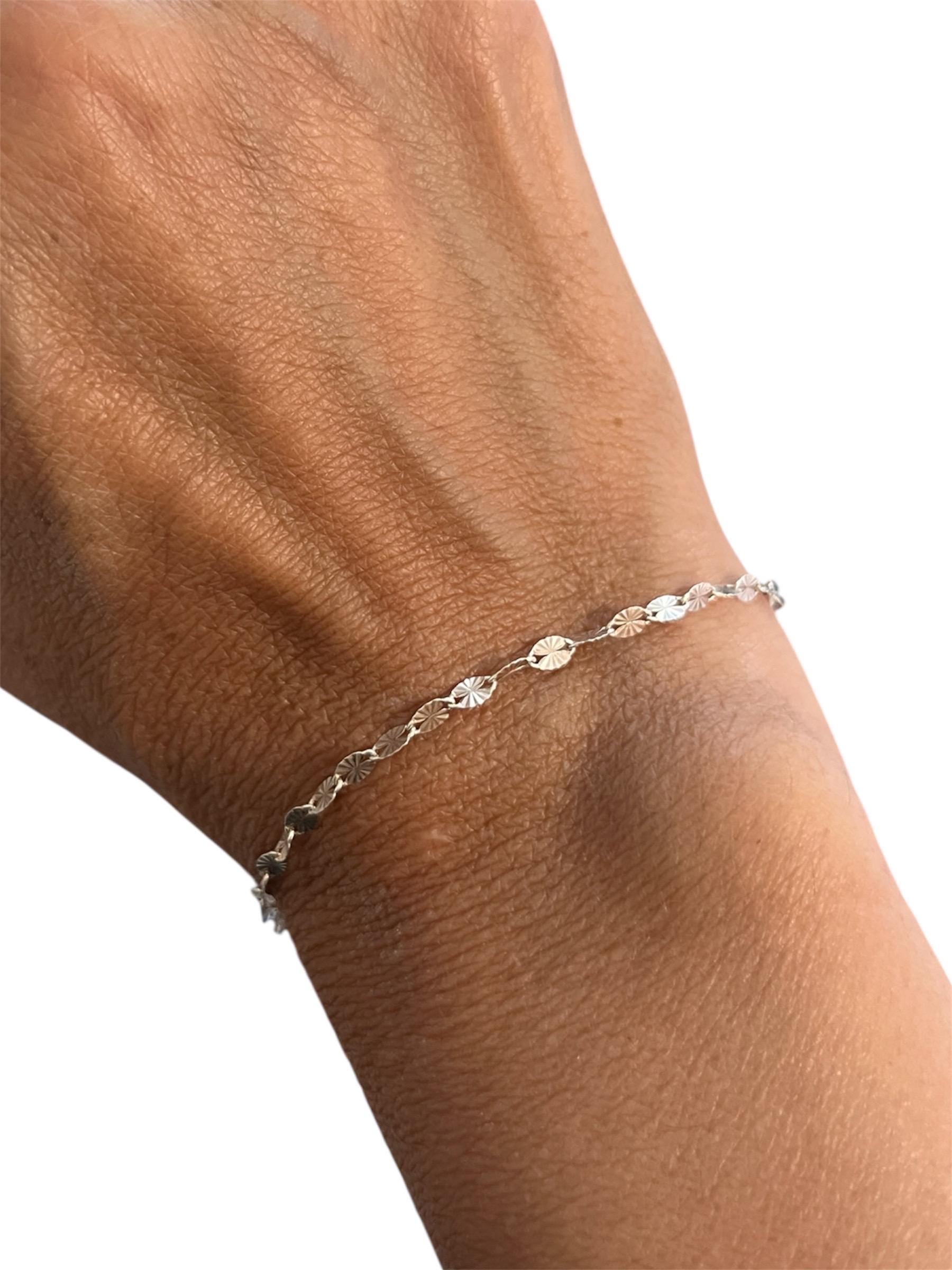 Mexican Silver Jewelry Starburst Chain Bracelet Taxco Jewelry 925 ...