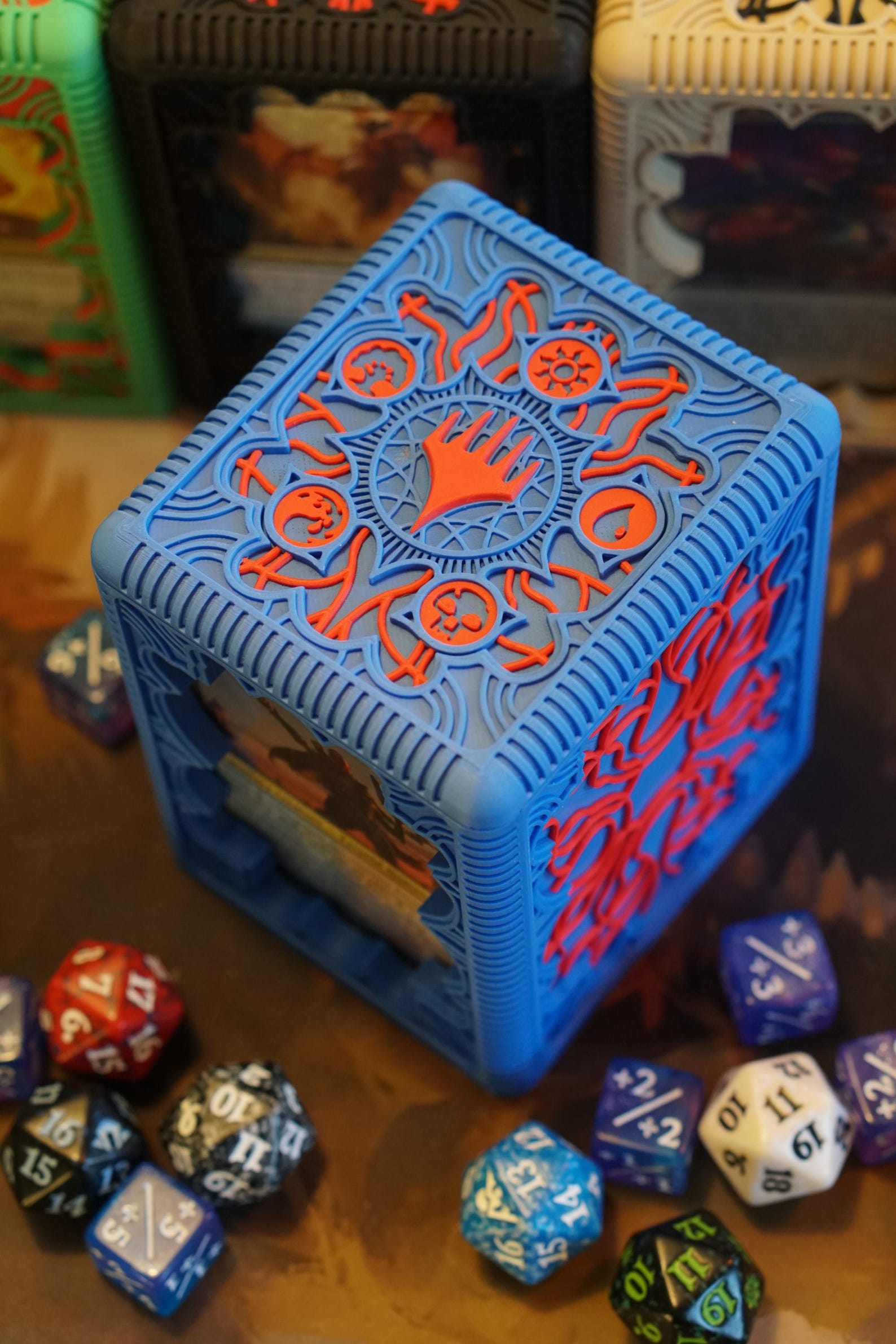 MTG Deckbox Commander - Etsy
