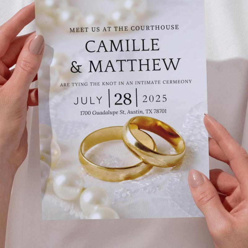 Courthouse Wedding - Etsy