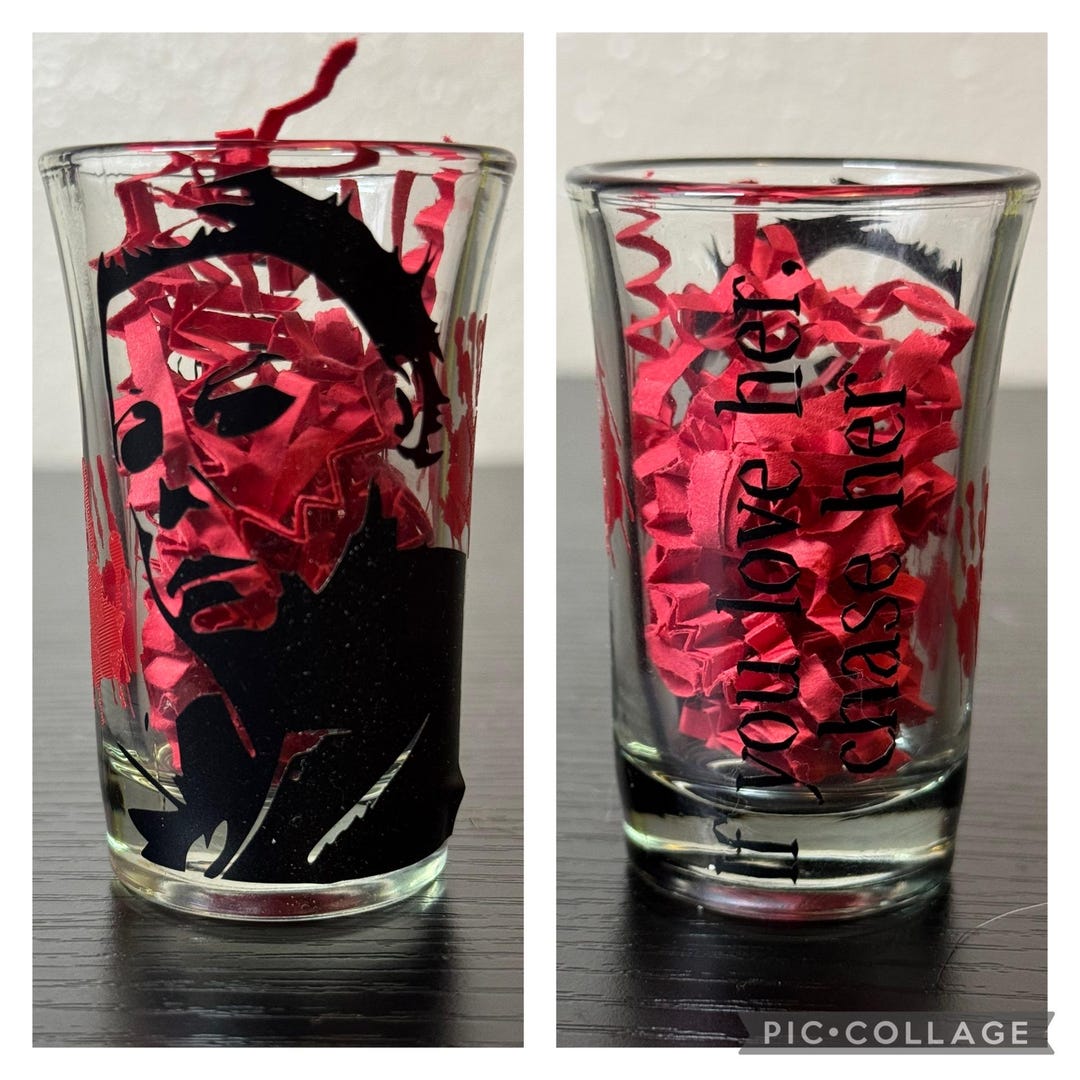 Horror Movie Shot Glasses - Etsy