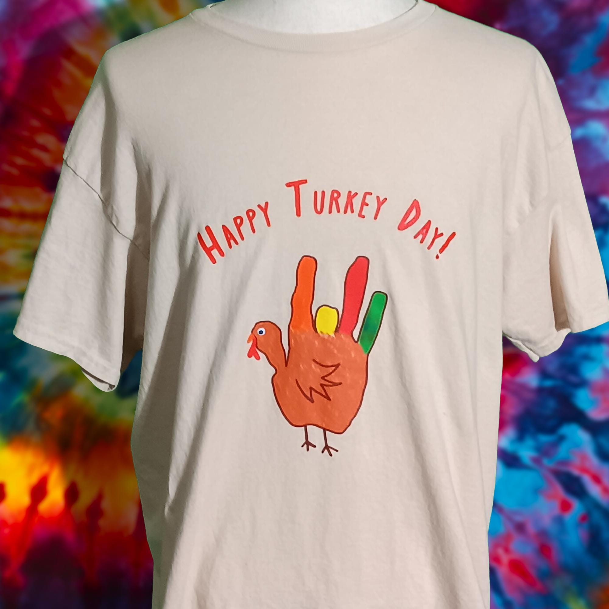 Grateful Dead Thanksgiving Shirt | Jerry Hand Turkey Tee | Funny Happy ...