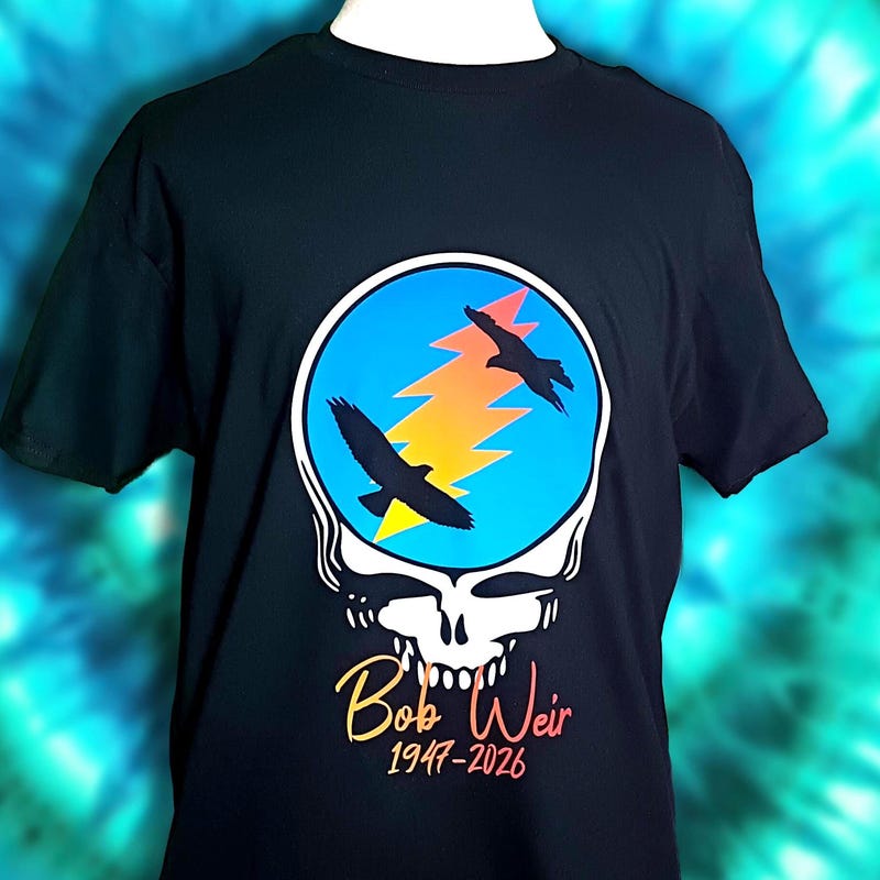 Bob Weir Memorial Shirt - Etsy