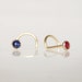 Natural Ruby and Solid Gold Nose Ring: Your Choice 14k, 18k, or 22k - Etsy