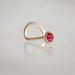 Natural Ruby and Solid Gold Nose Ring: Your Choice 14k, 18k, or 22k - Etsy