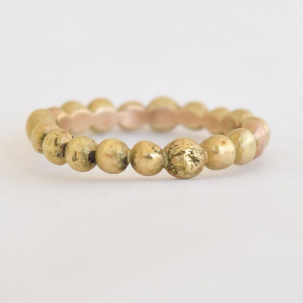 Gold Pebble Ring - Etsy