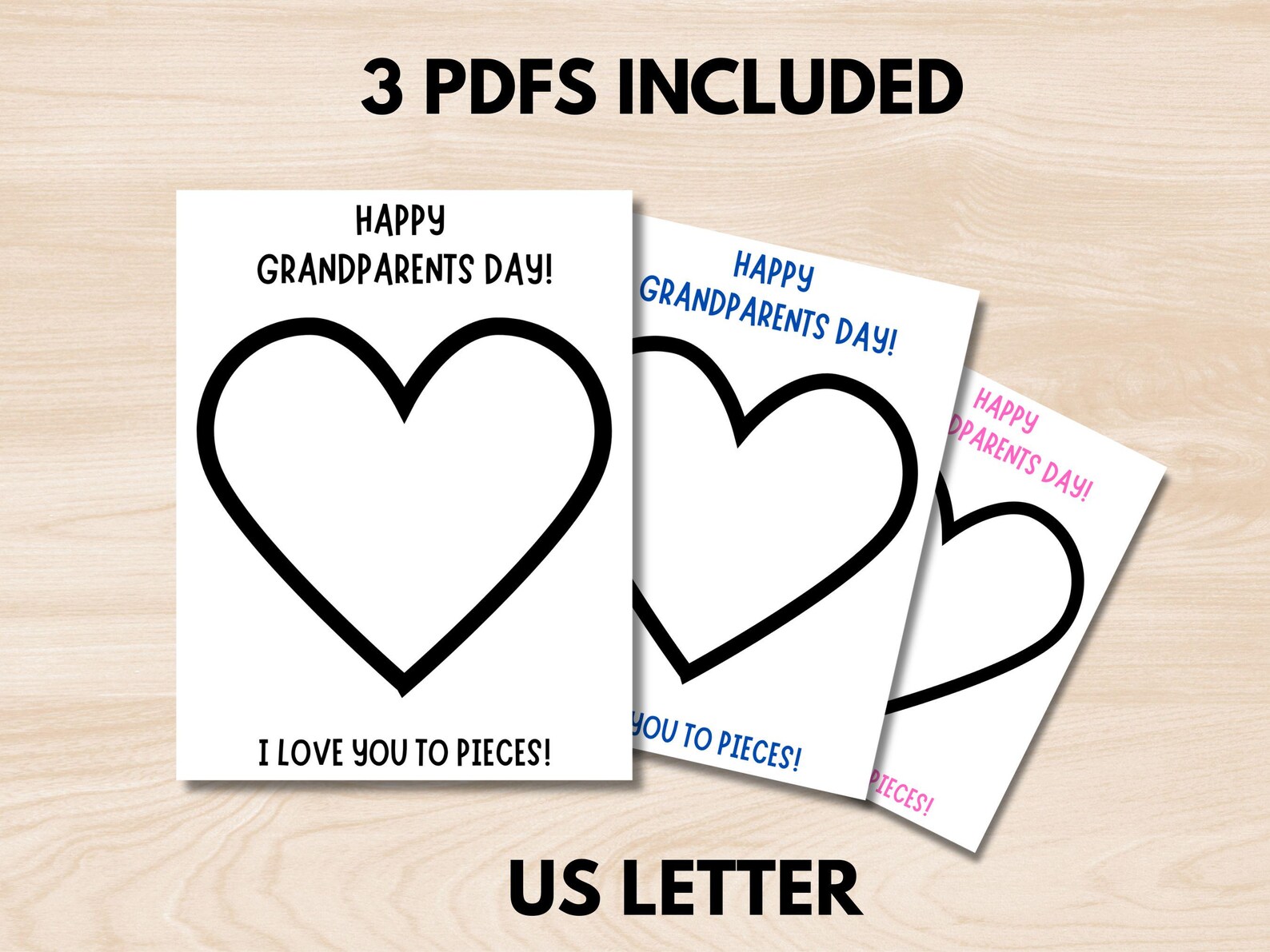 Torn Paper Craft Grandparent's DAY, Grandparents Day Card, Daycare ...