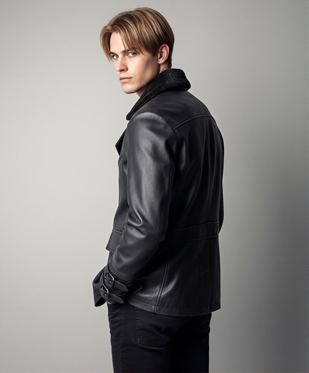 Leon S Kennedy Cosplay Jacket -RE9 Gaming Cosplay - Resident Evil ...