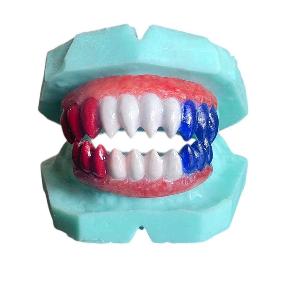 Monster Teeth | Dentures | Accessories | Costume | Colored - Etsy