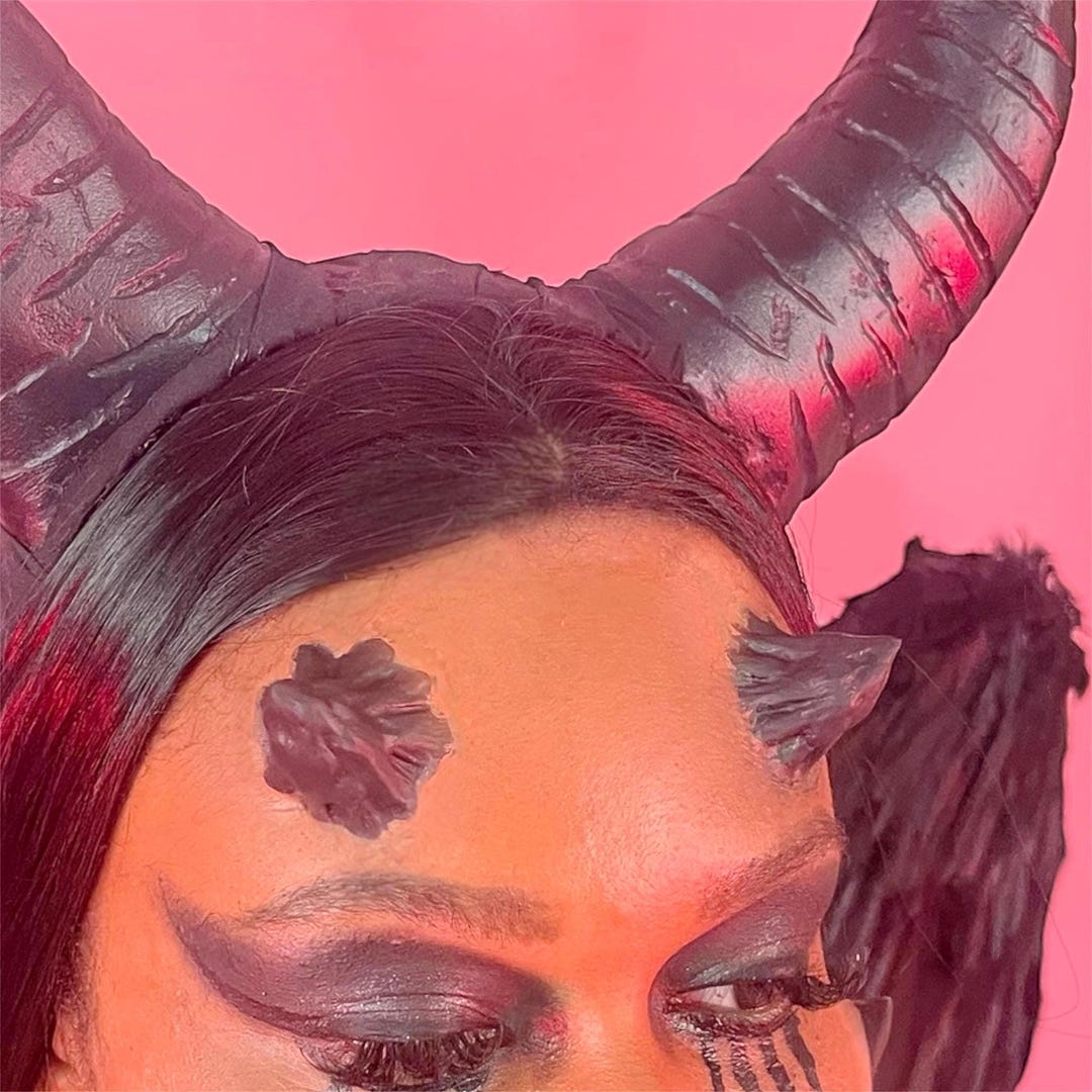 Mini Forehead Horns | Demonic Horns | Silicone Prosthetics | SFX Makeup ...