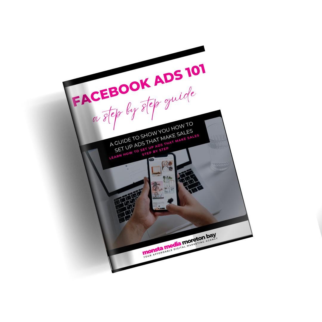 Facebook Ads 101: A Step-by-step Guide to Setting up Ads Ebook - Etsy