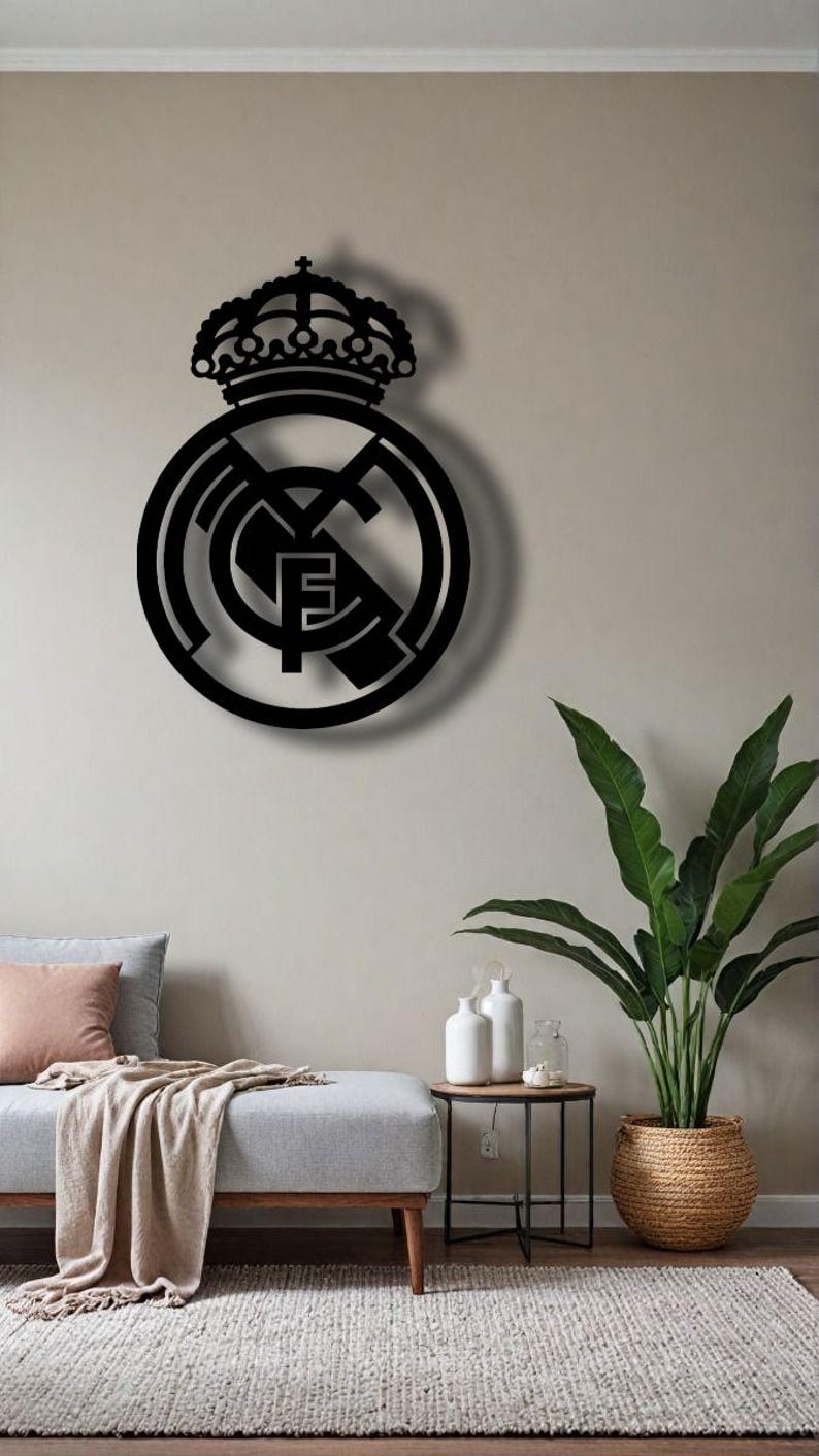 Real Madrid Shield / Real Madrid Logo / Laser Cut File / SVG, PNG, DXF ...