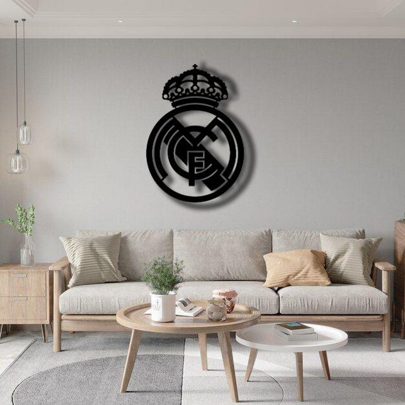 Real Madrid Shield / Real Madrid Logo / Laser Cut File / SVG, PNG, DXF ...