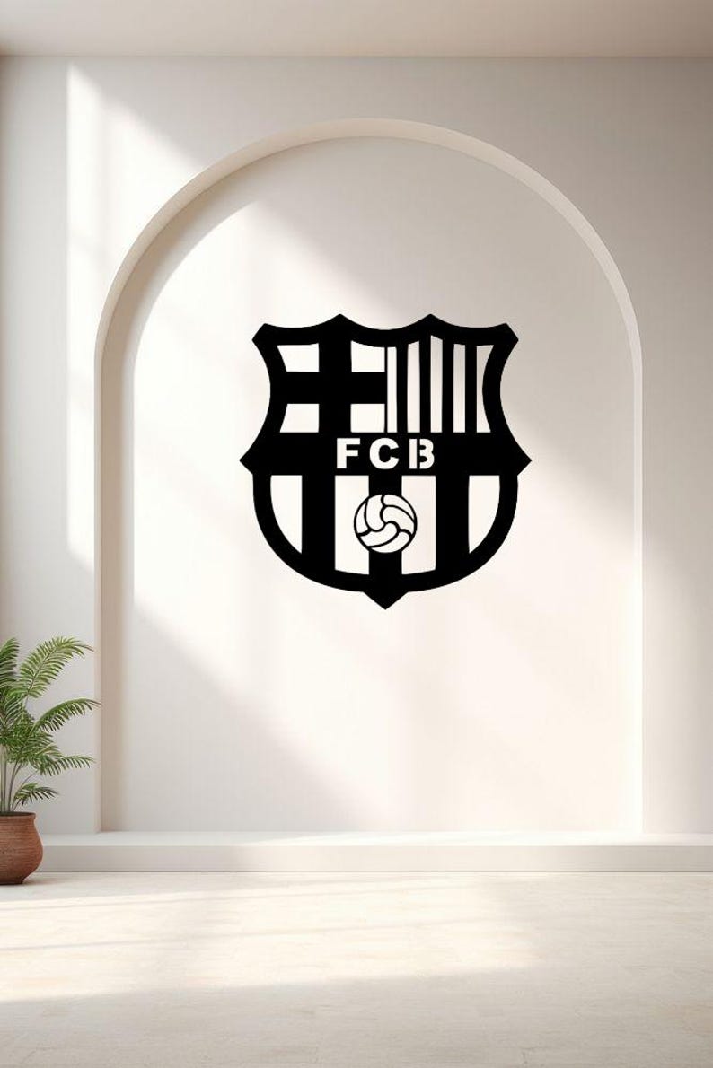 FC Barcelona Shield / FC Barcelona Logo / Laser Cut File / Laser Cut ...