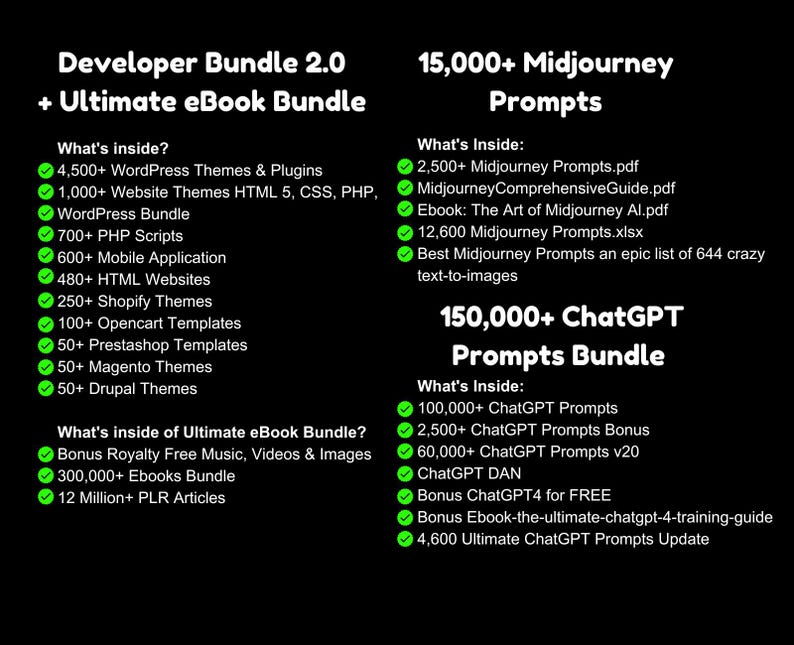 60+ Million Digital Products Bundle Resell MRR PLR, DFY Content, Passive Income, Luxury Reel, Ai ...