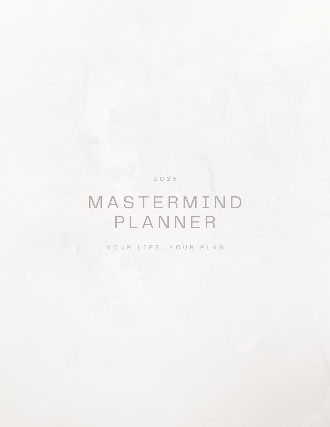 2025 Mastermind Planner - Etsy