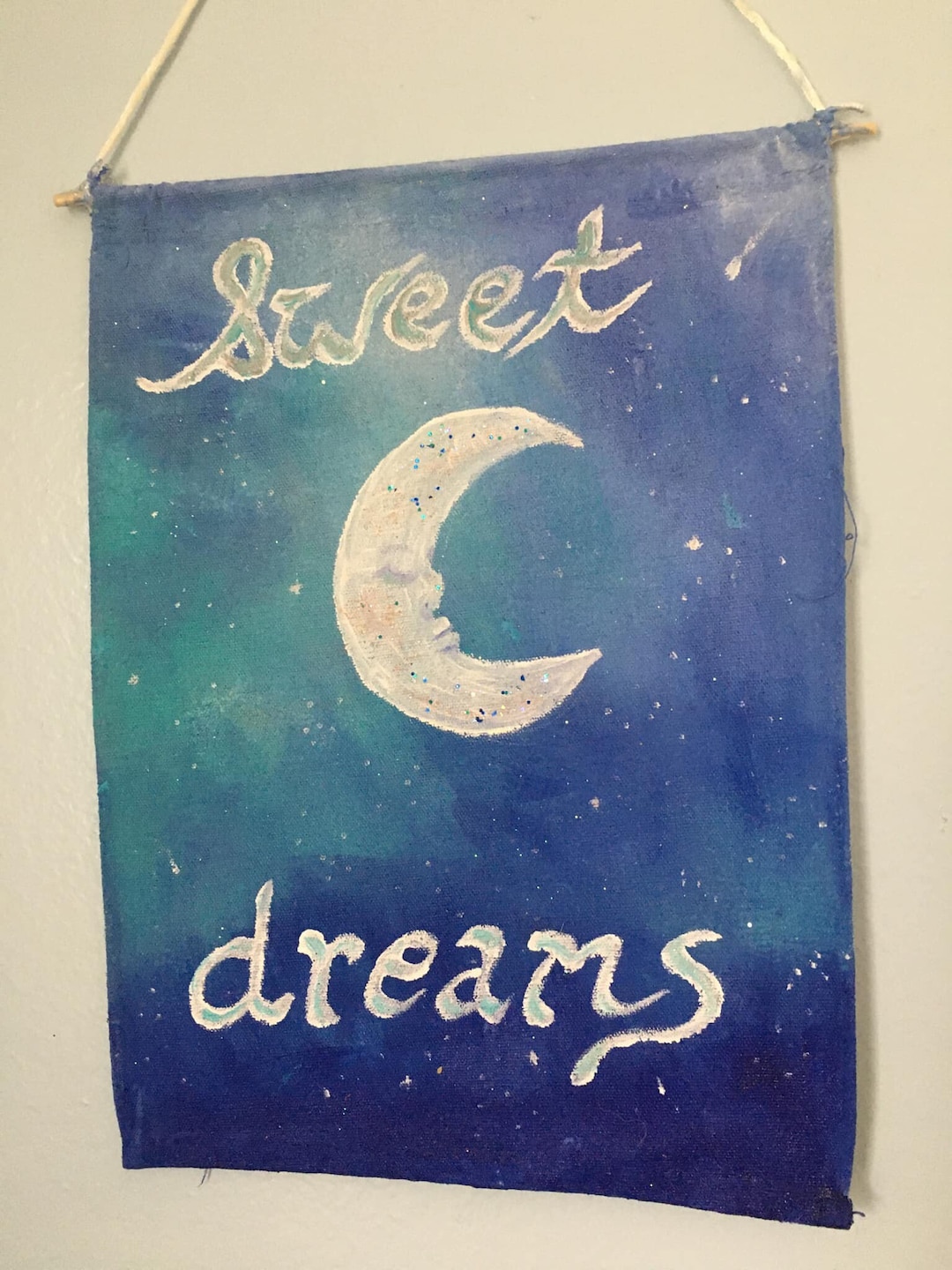 Hand Painted Sweet Dreams Banner - Etsy