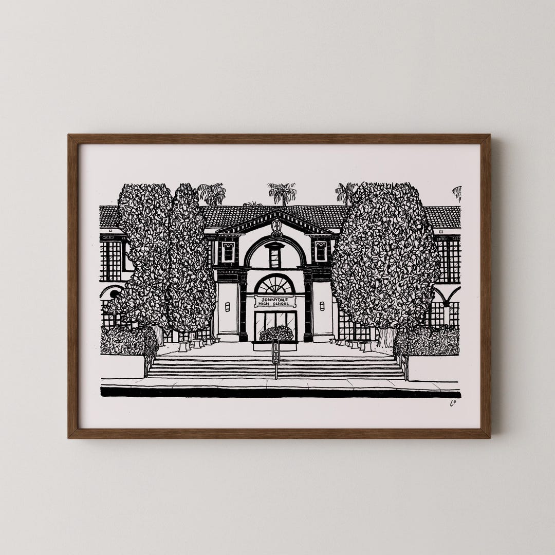 Sunnydale High, Buffy the Vampire Slayer (tv Show) Art Print INSTANT ...
