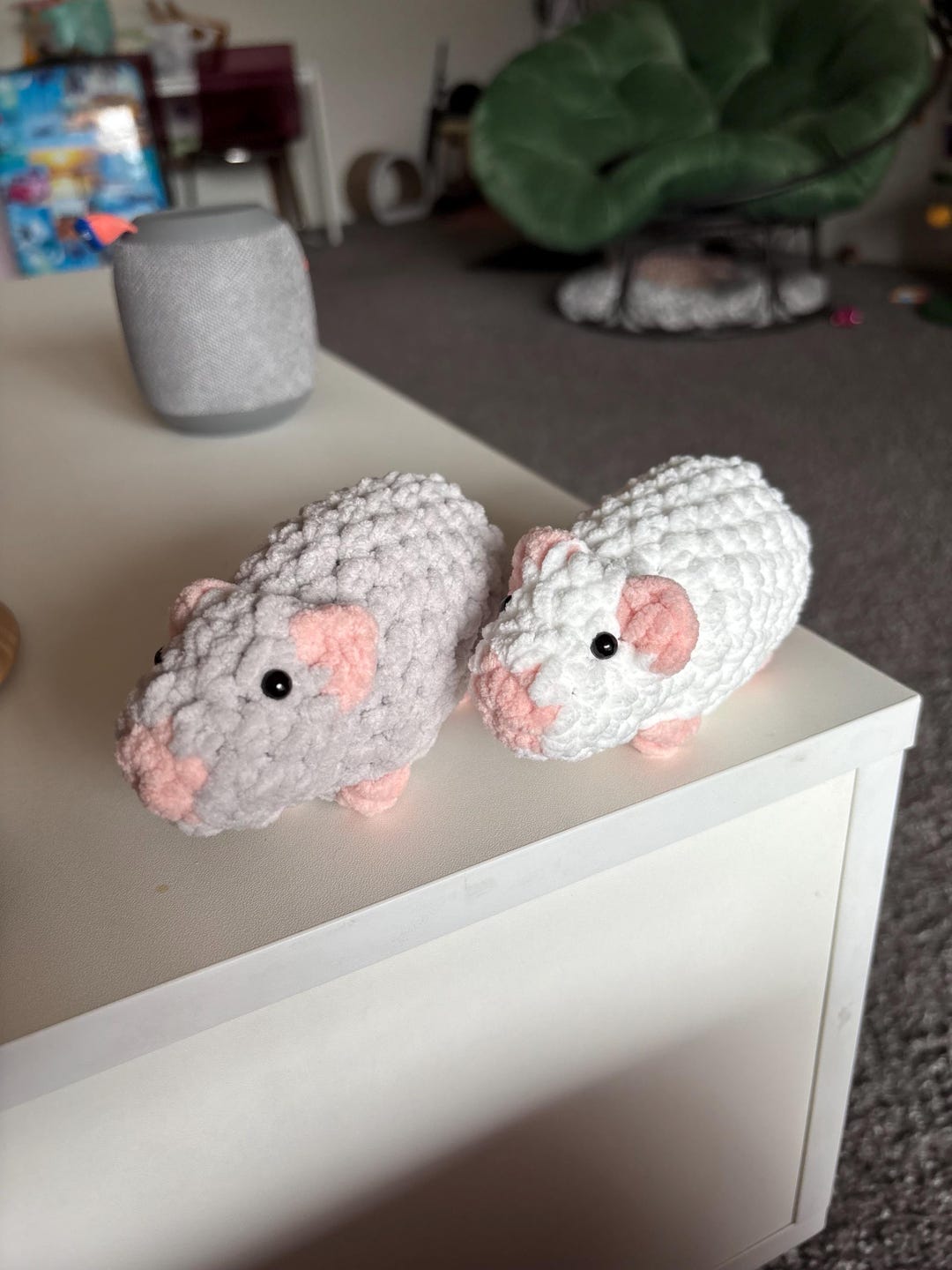 Rat Crocheted Stuffed Animal Plushie Small - Etsy