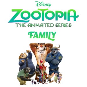 Zootopia PNG Clipart Bundle: Cartoon Animals (digital Download) - Etsy