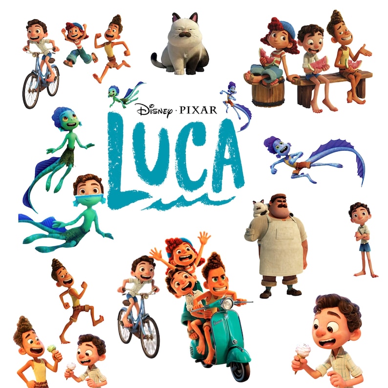 Paquete PNG de Luca / Colección PNG y Svg de alta calidad Descarga ...