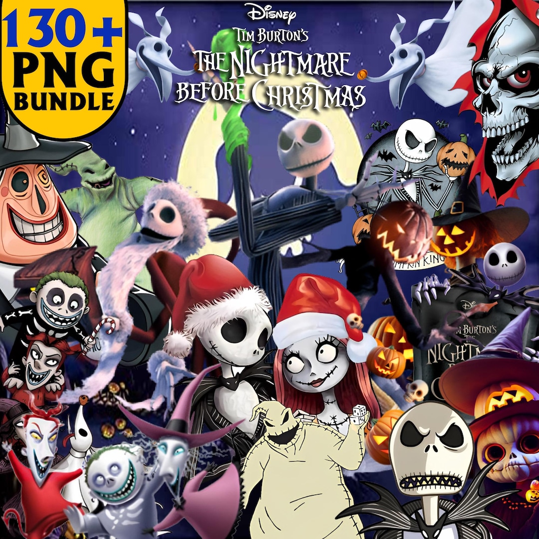 Nightmare PNG Bundle PNG Bundle | 130+ High-res Clipart | Digital ...