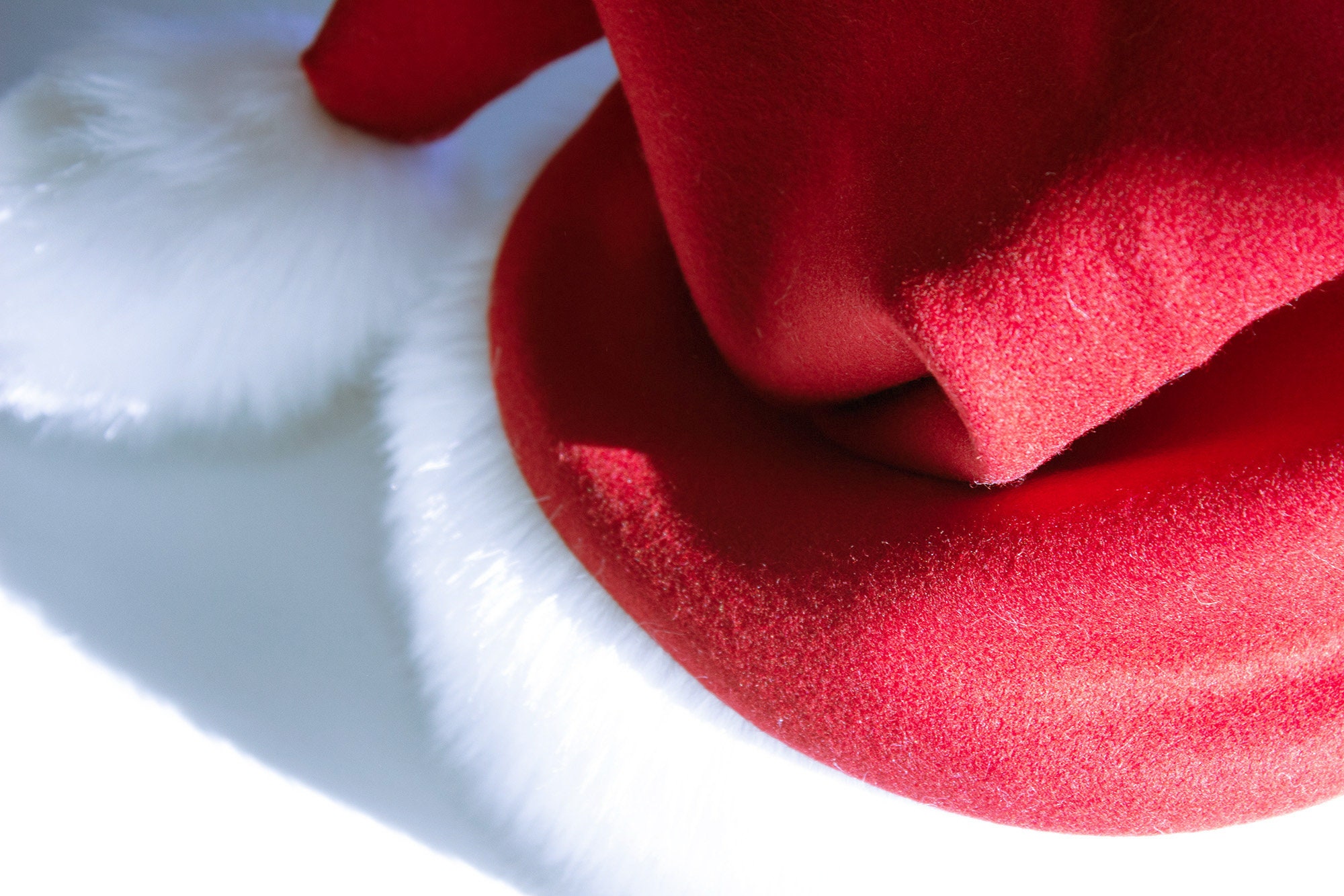 Handcrafted Red Wool Santa Hat With Jingle Bells - Etsy