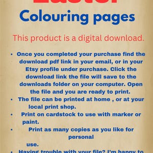 Easter Printable Colouring Pages, Groovy Colouring Pages, Happy Easter ...