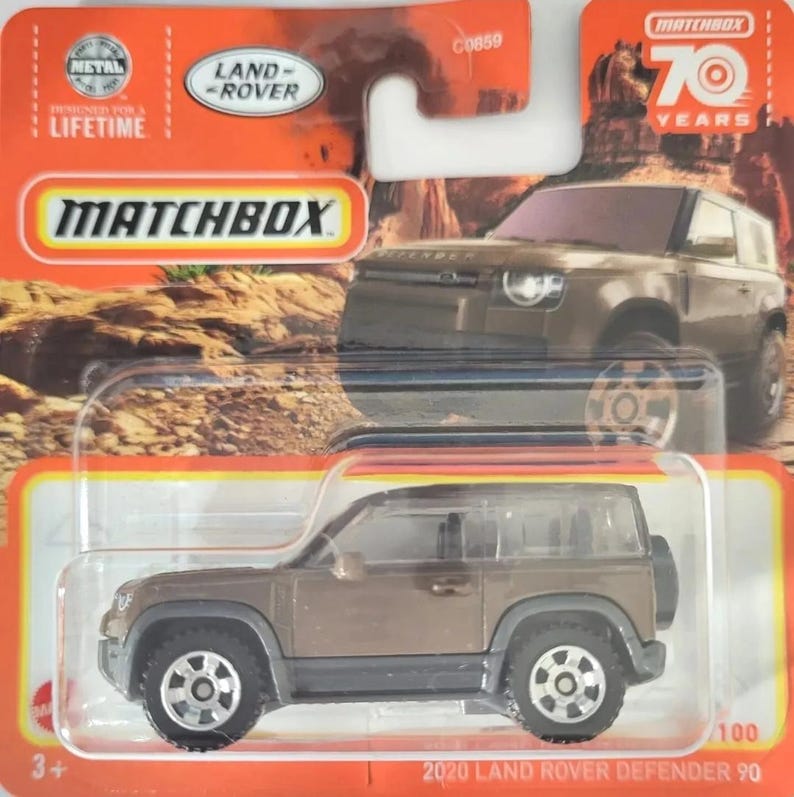Matchbox Land Rover Defender 90 Free Boxed Shipping - Etsy