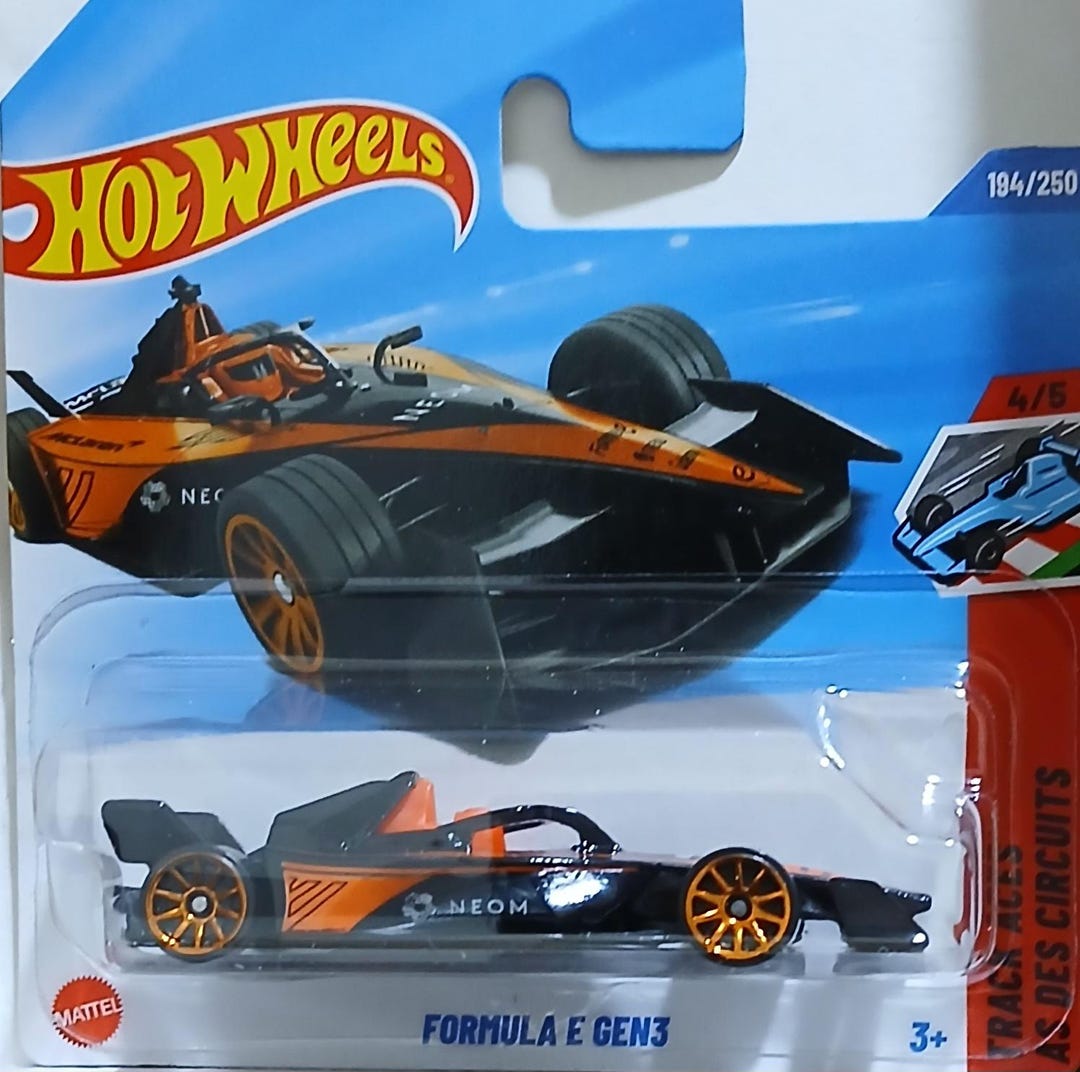 Hot Wheels Formula E Gen3 Free Boxed Shipping - Etsy Canada