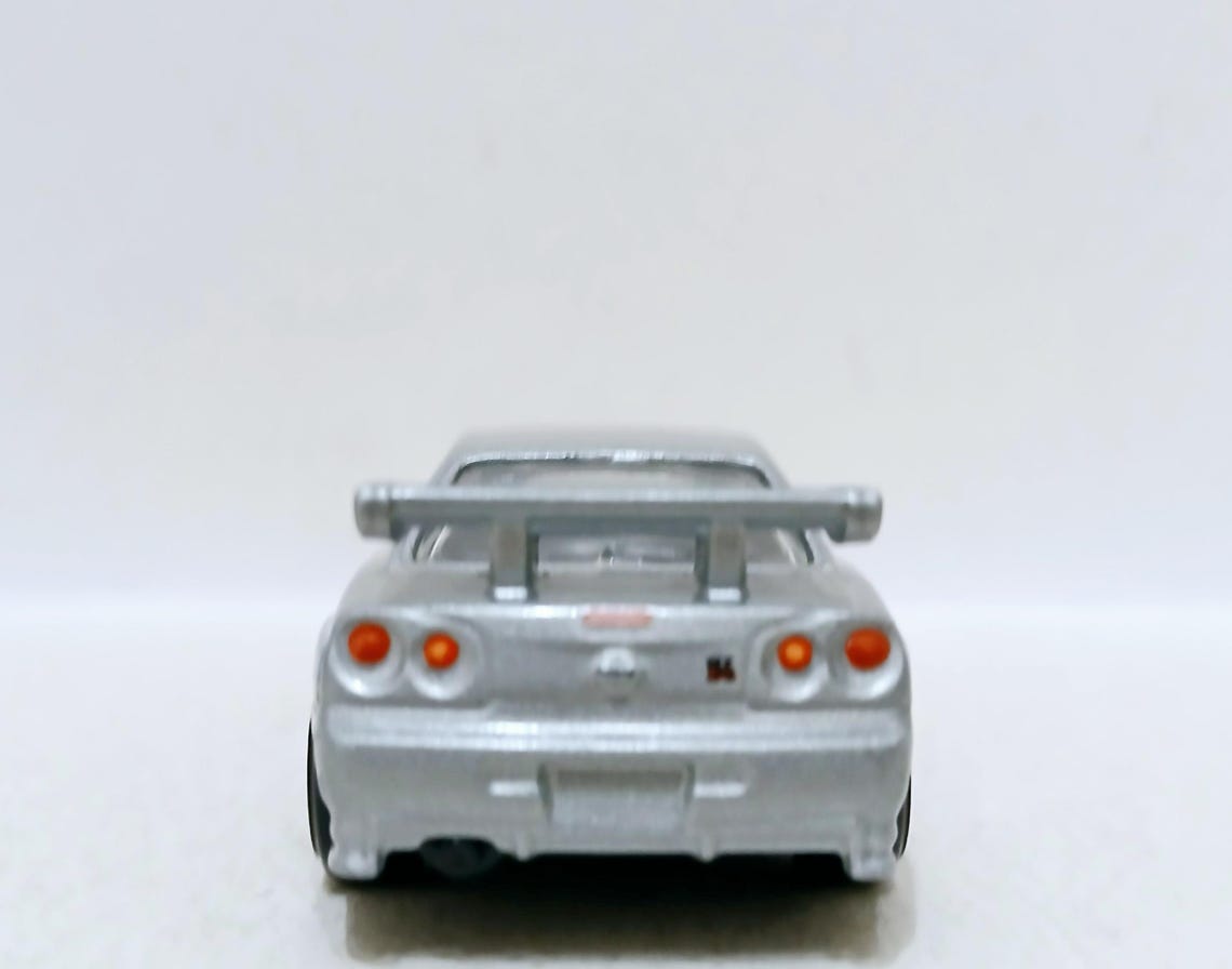 Hot Wheels Fast & Furious Nissan Skyline GTR R34 Keyring Gift Pack Free ...