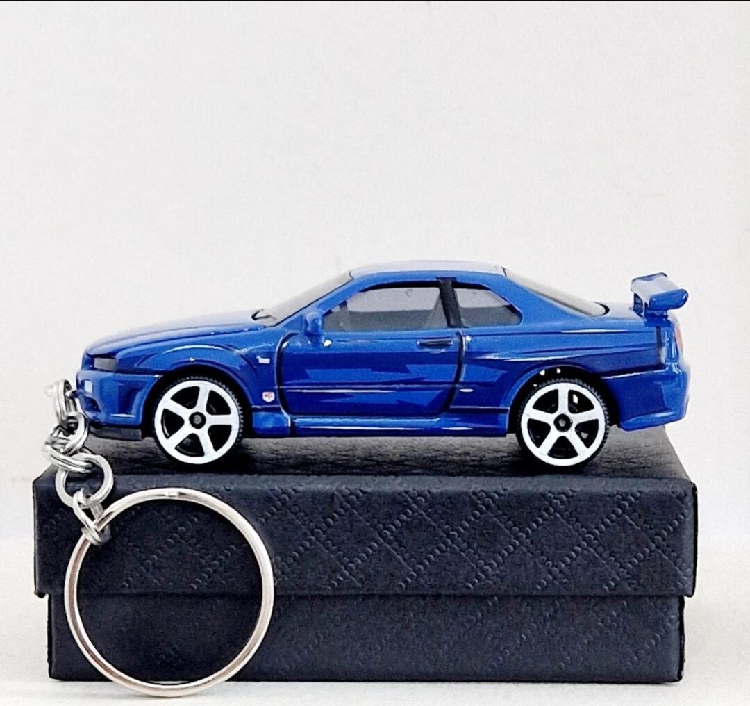 Majorette Nissan Skyline GT-R R34 Keyring Gift Pack Free Shipping - Etsy