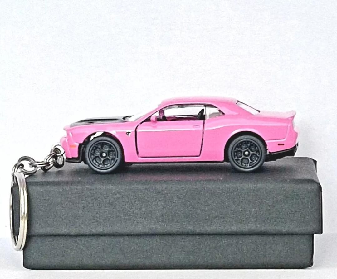 Majorette Dodge Challenger SRT Hellcat Keyring Gift Pack Free Shipping ...
