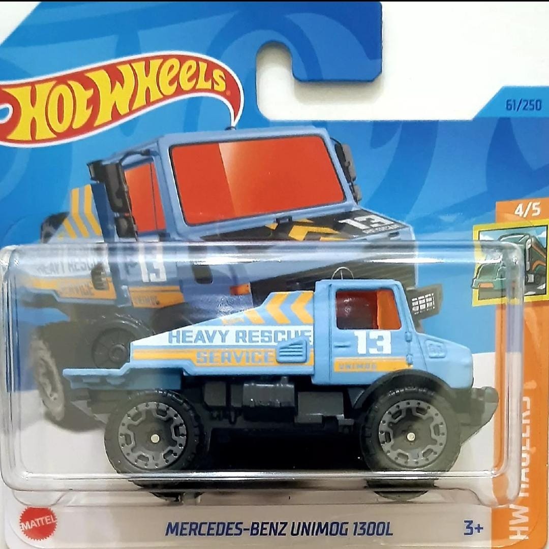 Hot Wheels Mercedes Benz Unimog 1300L Free Boxed Shipping - Etsy