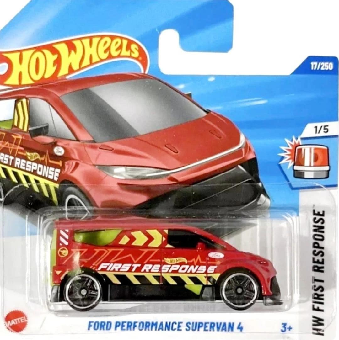 Hot Wheels Ford Performance Supervan 4 Treasure Hunt Free Boxed ...