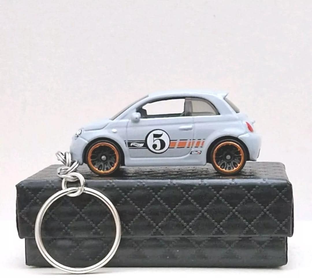 Hot Wheels Fiat 500e Keyring Gift Pack Free Shipping - Etsy